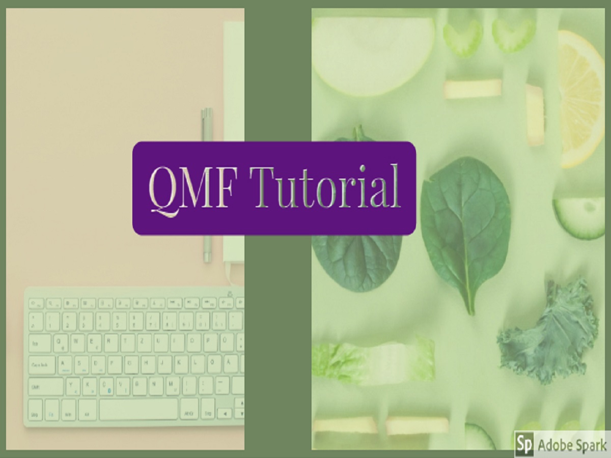 QMF: EXPORT Report to Dataset – Srinimf