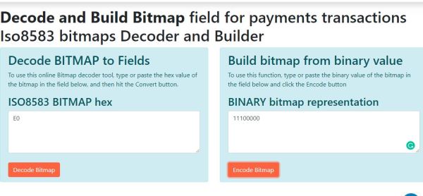 How to Decode ISO 8583 Bitmap Message – Srinimf
