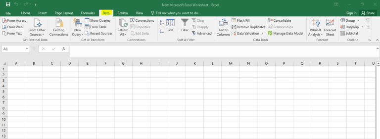 How To Create Data Connection In Excel Srinimf 0318
