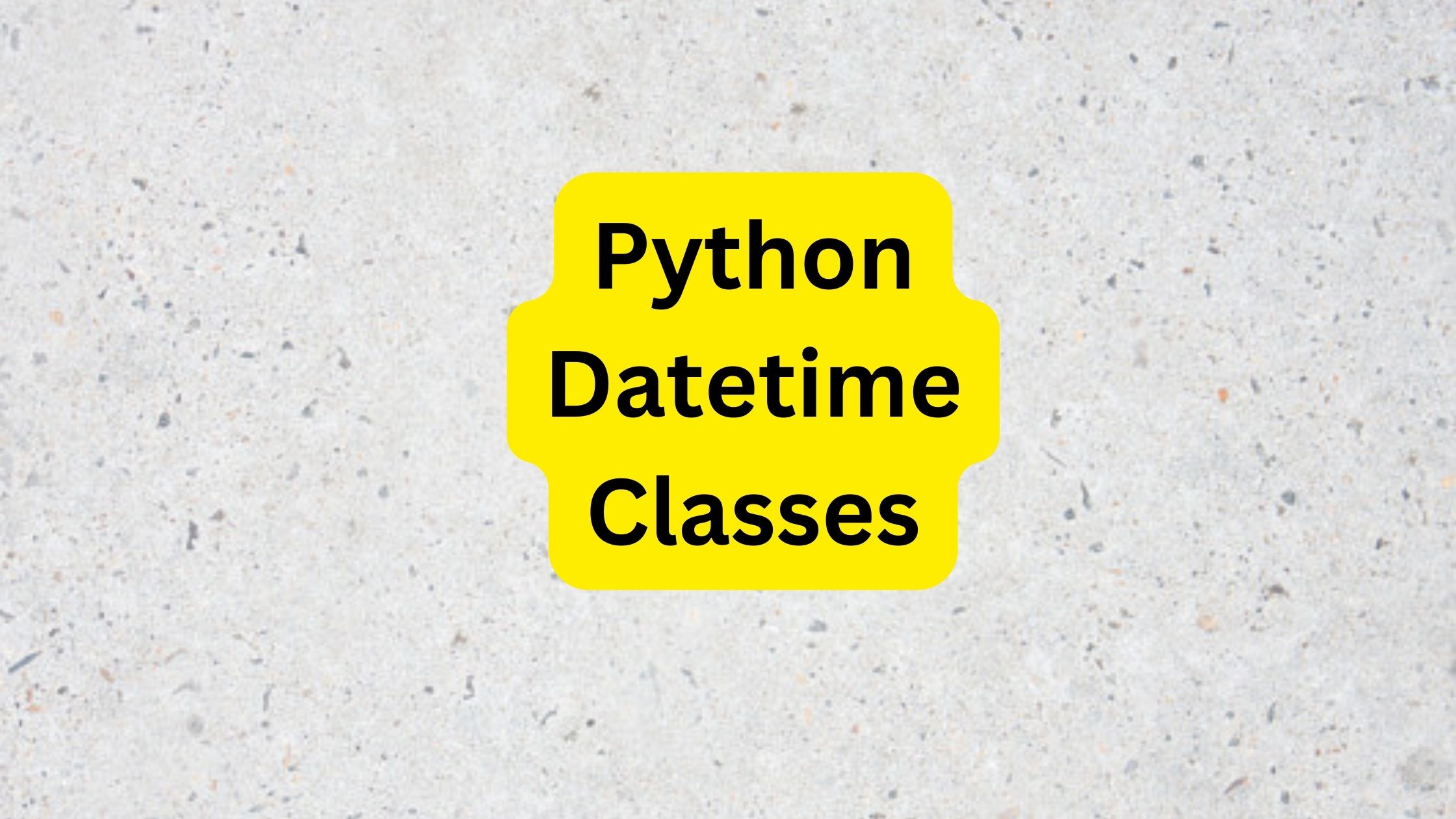 Python datetime – Srinimf