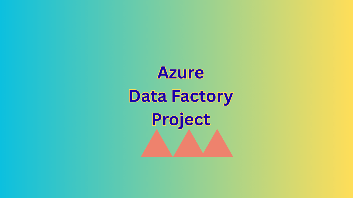 Step-by-Step Azure Data Factory Project for Data Engineers – Srinimf
